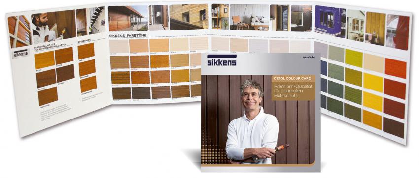 Farben Cetol Colour Card | Sikkens
